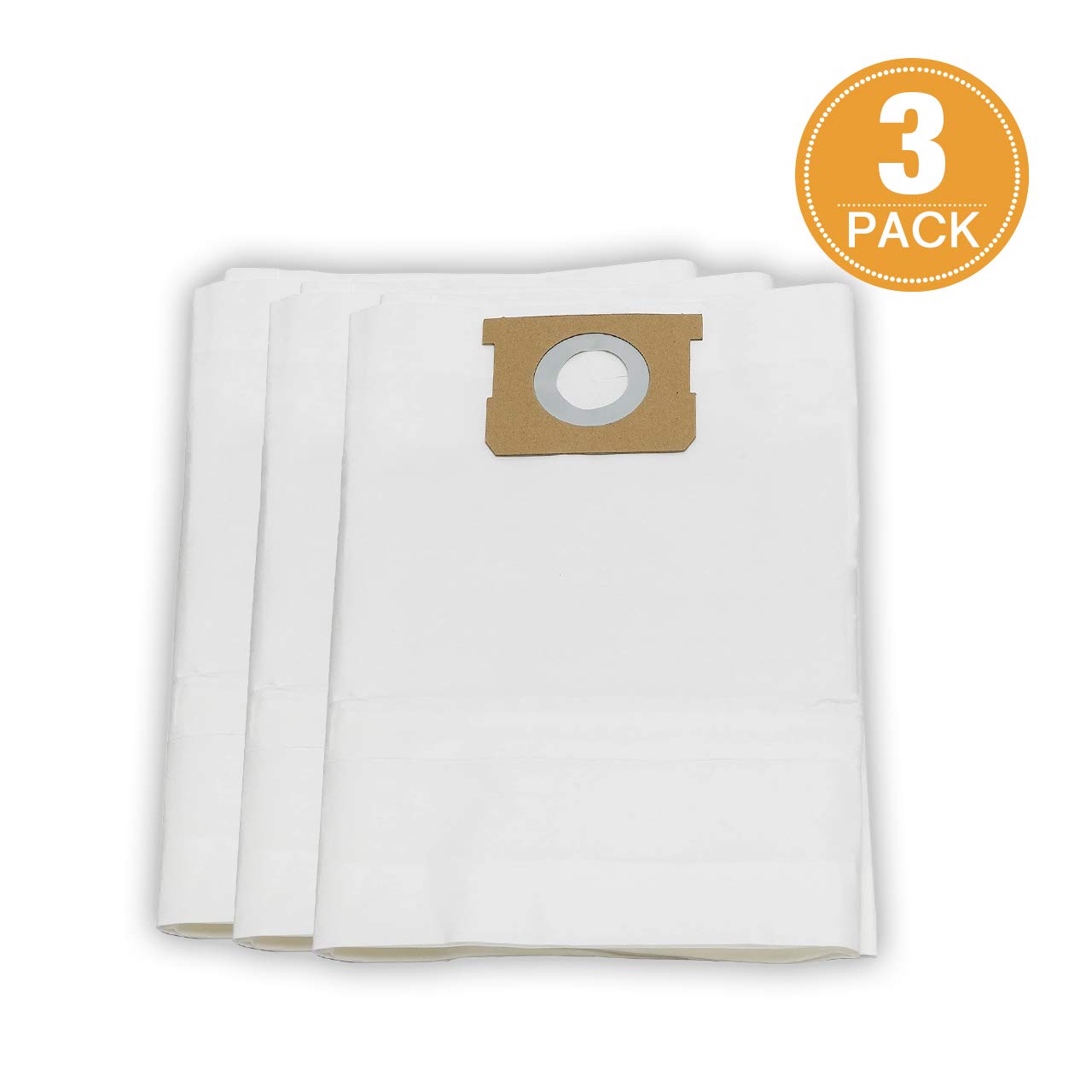 Vacmaster 8 - 10 Gallon Standard Dust Bag, 3 Pack, VDBM