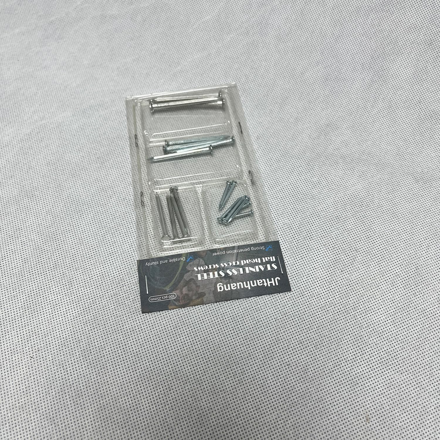JHtanhuang Rivets, cramps and nails of metal Maximum Length 2 Inches Galvanized Nails, Picture Hanging Nails, Wood Nails, Wall Nails with Storage Box