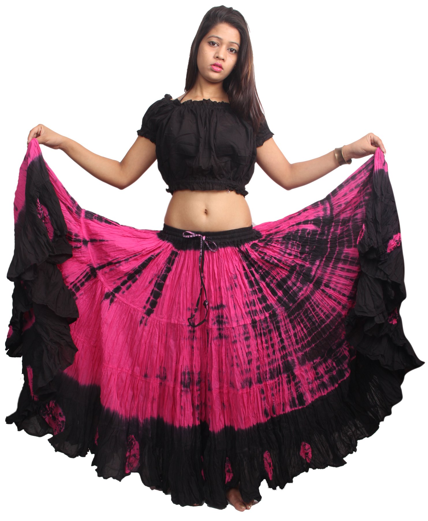 Wevez Women's American 25 Yard Cotton Skirt, One Size, BR