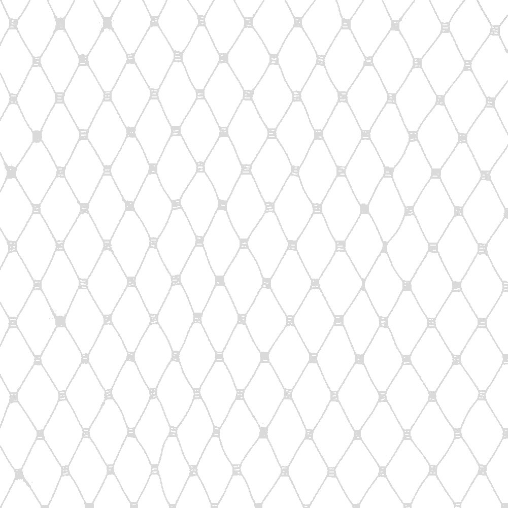 Shop Ginger Wedding 9" Birdcage Bridal Veil Netting French (Ivory, 2 Yards)