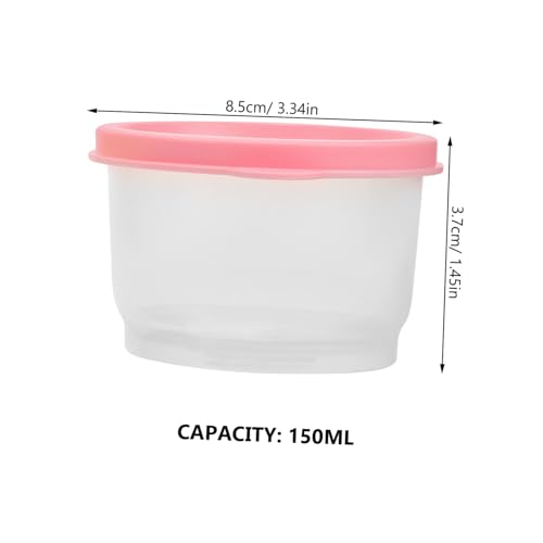 ORFOFE Baby-Food-Storage-Containers 150ml Baby Food Storage Dishwasher Safe Mini Containers
