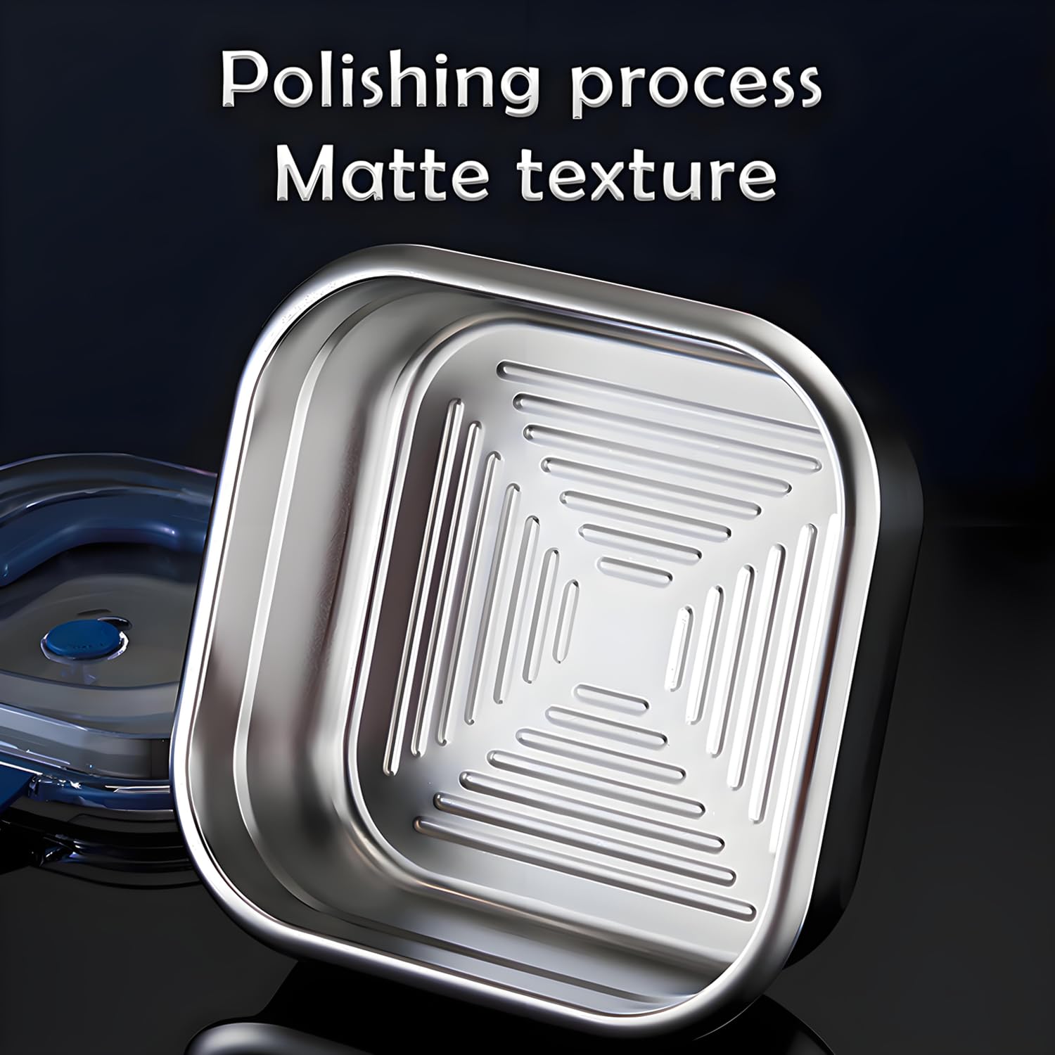 podafu stainless steel food containers with lids,Extra-thick type,HEAT-RESISTING,with 4 Locking Tabs, Microwave, Dishwasher, and Freezer Safe