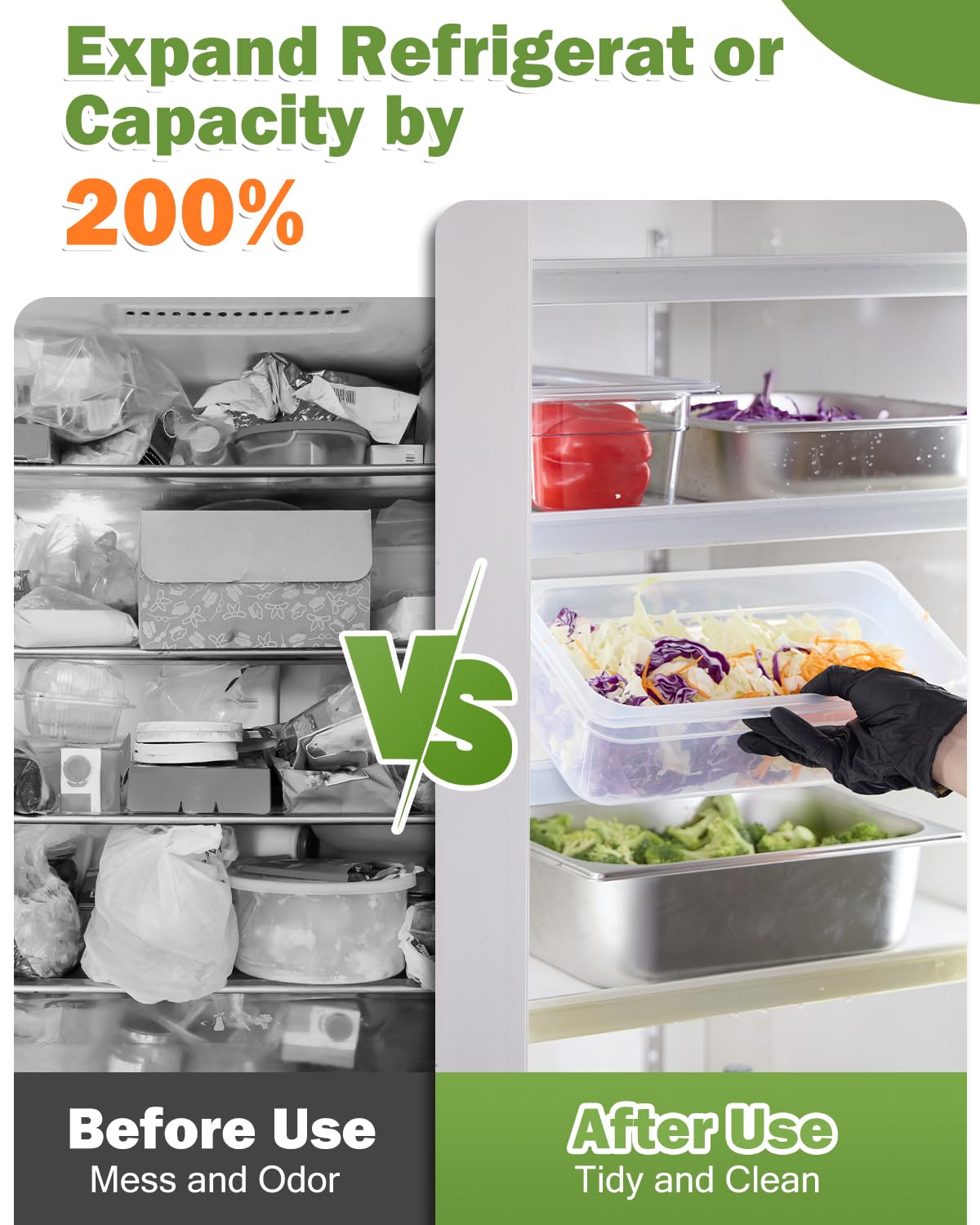 1/3-1/6-1/9 Size&6 Inch Translucent NSF Food Pan: 9 PCS[Total Seal] [Hot&Cold Resistant] Food Storage Containers with Lids, Topping Salad Bar Container (BPA-FREE)