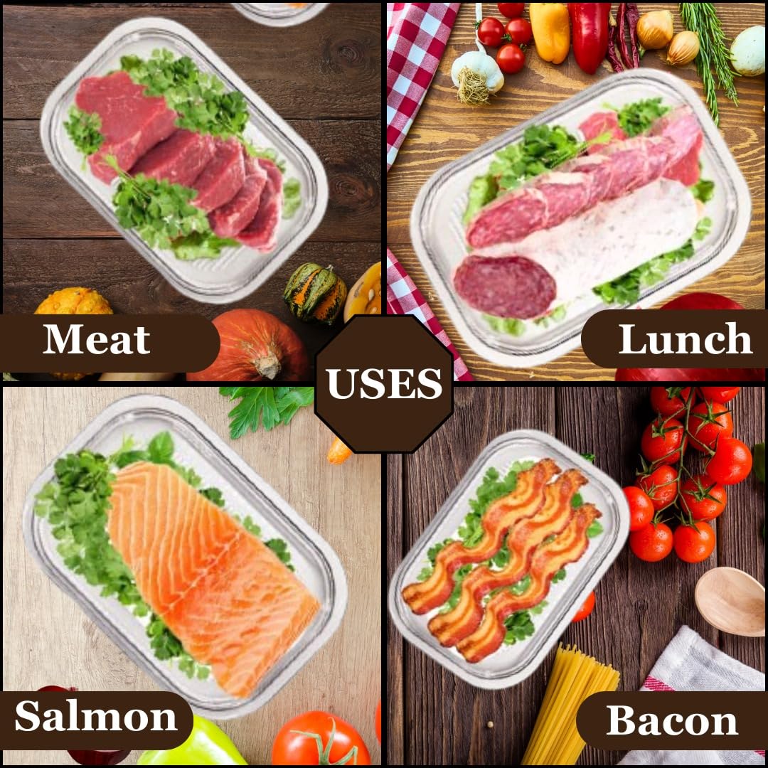 3 Layers Deli Meat Container for Fridge with Tong, stackable Lunch Meat Container for Refrigerator, Deli Containers with Lids for Refrigerator & Food Storage Boxes For Cold Cuts, Ham, Salami Storage
