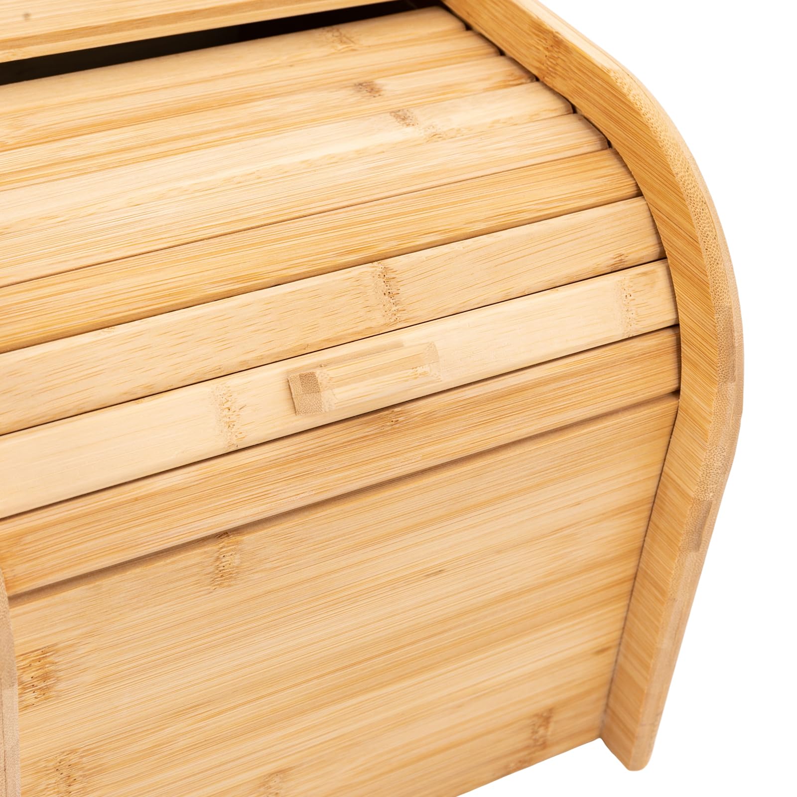 KONKENIE 10kg/22lbs Bamboo Rice Storage Container Wooden Cereal Grain Soybean Flour Storage Dispenser Rice Container Box with Sliding Lid & Measuring Cup for Home Kitchen Restaurant (22Lbs)