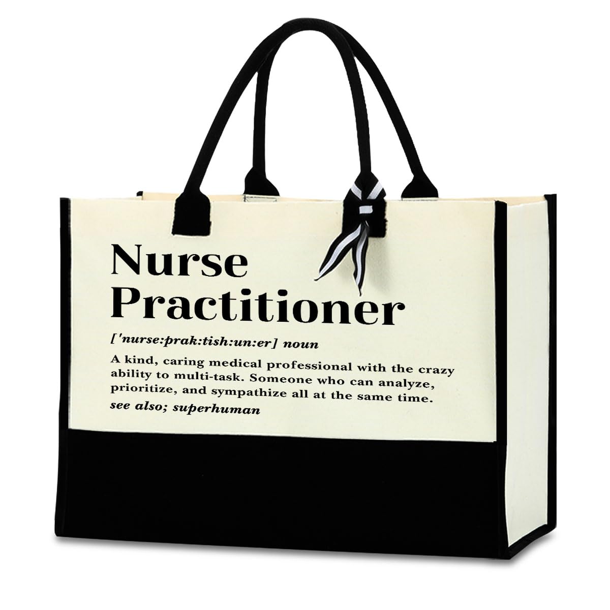 AASRR Nurse Practitioner Tote Bag - NP Week & Appreciation Gift for Female Nurses
