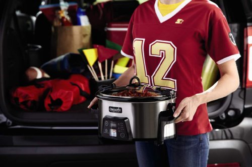 Crock-Pot SCCPCTS605-S Cook Travel Serve 6-Quart Programmable Slow Cooker