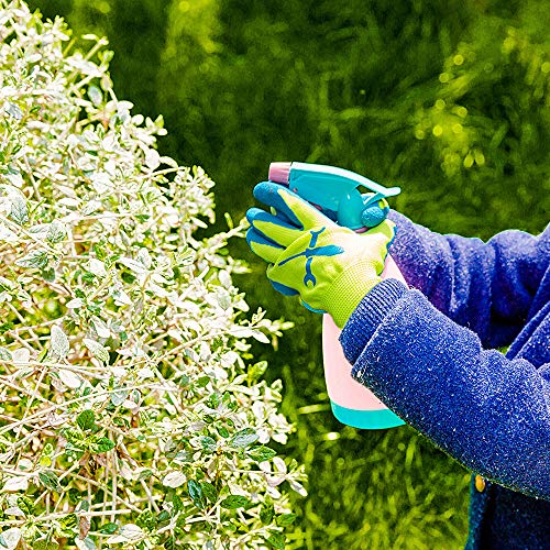 PROMEDIX P 2 Pairs Kids Gardening Gloves for Yard Work Children Garden Gloves for Age 2-4