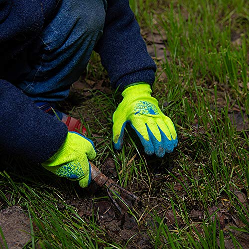 PROMEDIX P 2 Pairs Kids Gardening Gloves for Yard Work Children Garden Gloves for Age 2-4