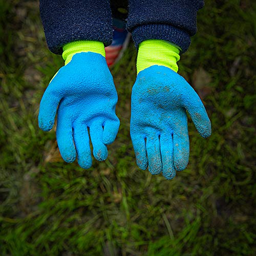 PROMEDIX P 2 Pairs Kids Gardening Gloves for Yard Work Children Garden Gloves for Age 2-4