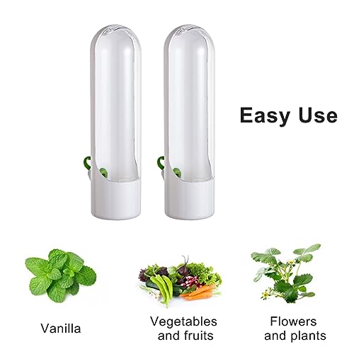 2pcs Fresh Herb Keeper, Herb Saver, Herb Keeper for Refrigerator, Herb Storage Container Keeps Greens Fresh Herb Saver Asparagus Keeper Practical Kitchen Tools for Cilantro(2 pcs)