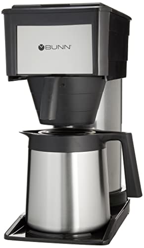 BUNN BT BT Speed Brew 10-Cup Thermal Carafe Home Coffee Brewer, Black