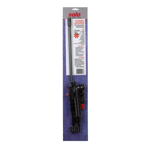 Solo 4900170N 28-Inch Universal Sprayer Wand And Shut-off Valve, White