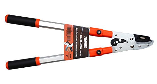 THANOS A1101 Extendable Anvil Loppers Tree Trimmer with Compound Action,Chops Thick Branch Ease,28-40'' Telescopic Heavy Duty Branch Cutter,2 inch Clean Cut Capacity.