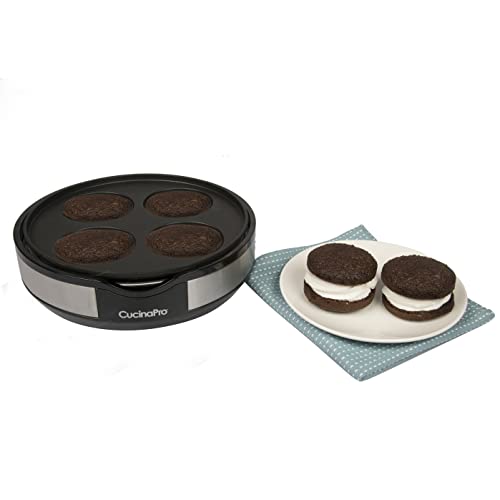 Multi Baker Deluxe- Electric Appliance with Temperature Control, 3 Interchangeable Skillets for Grilling, Baking or Dessert Making- Grilled Cheese, Omelets, Personal Pizza, Takoyaki, Sandwiches, Cake Pops & More, Great Gift