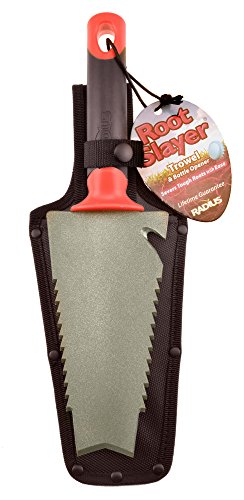 Radius Garden 17011 Root Slayer, Trowel/Holster, Original Red
