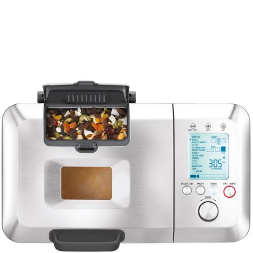Breville Custom Loaf Bread Maker, Brushed Stainless Steel, BBM800XL