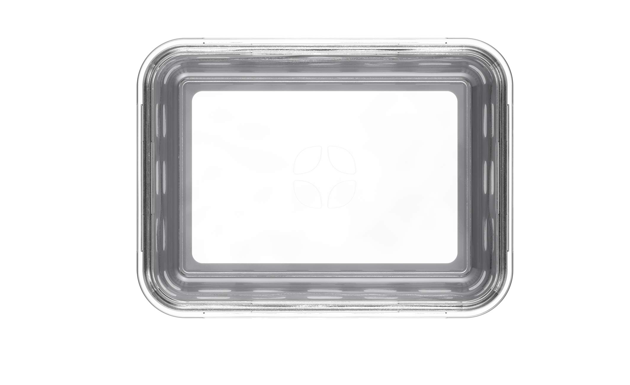 Ello DuraGlass BPA-Free Glass Food Storage Containers with Lids and Silicone Protection, 5 Cup, Gray