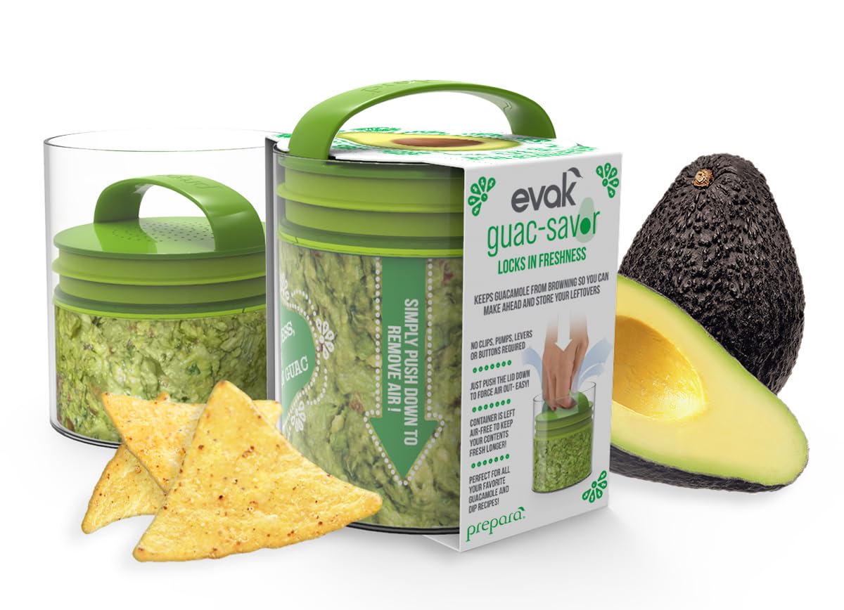 Prepara Guacamole Storage, 14 Ounce, Green