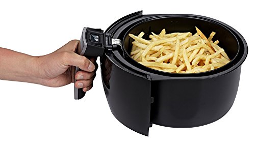 GoWISE USA 3.7-Quart Programmable Air Fryer with 8 Cook Presets, GW22638 - Black
