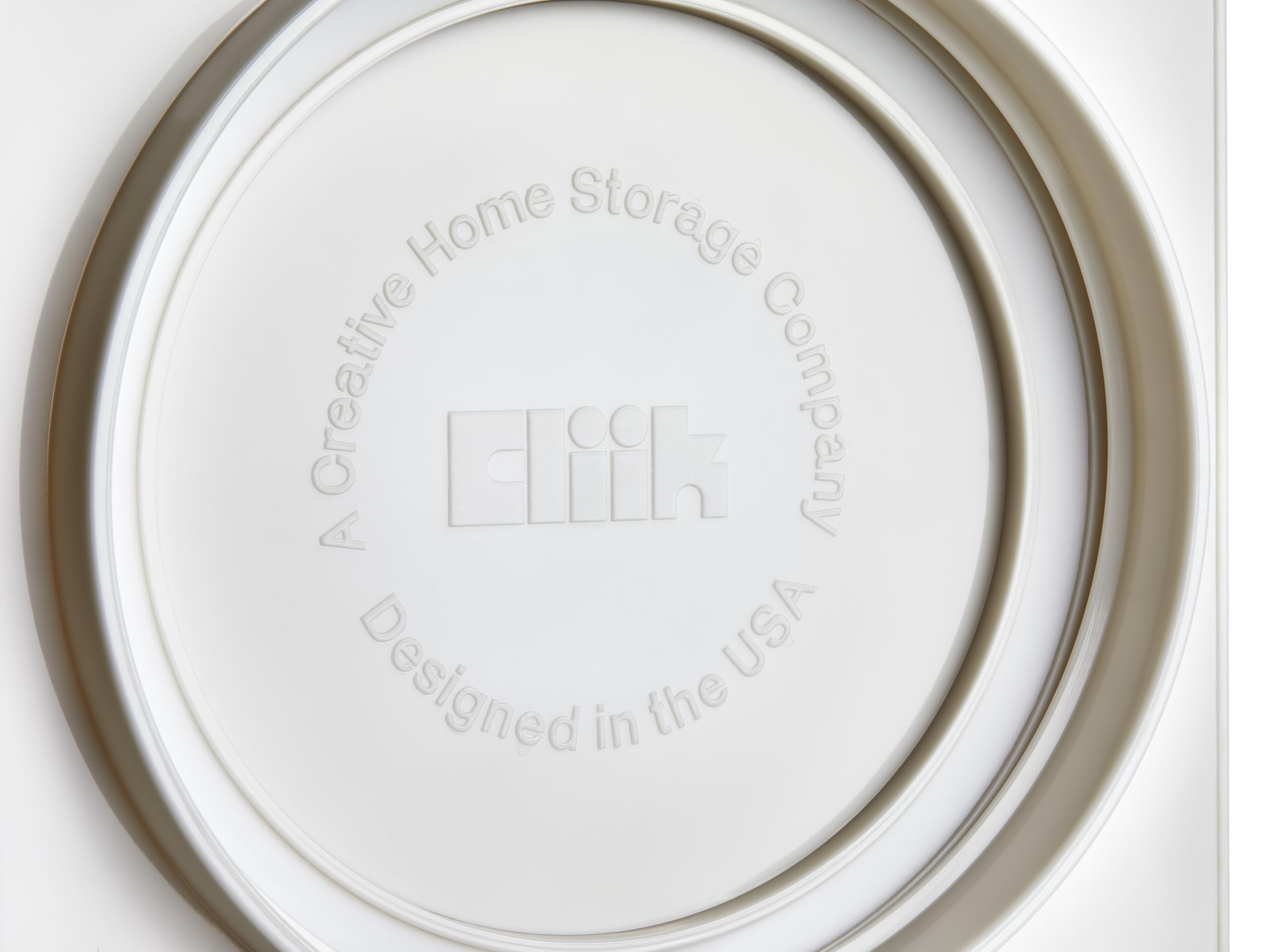 Cliik 3-Pack Magnetic Stackable Kitchen Containers, Jars for Organization and Storage, Kitchen Storage & Pantry Organizer with Lid, Shatterproof, Leakproof & Airtight
