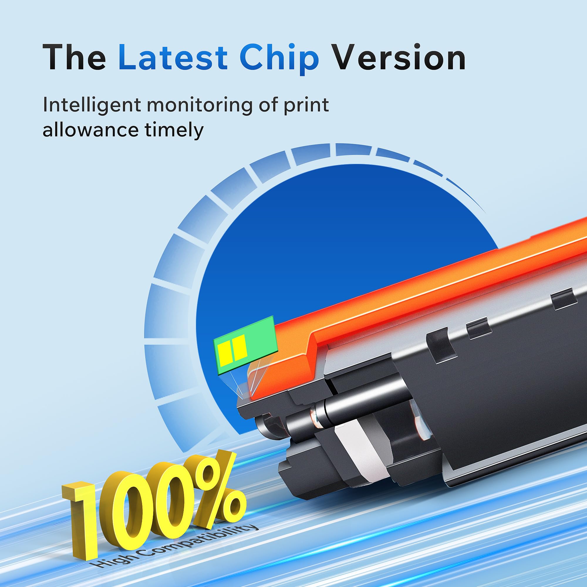 Valuetoner Remanufactured Toner Cartridge Replacement for HP 126A CE310A CE311A CE312A CE313A for Color Pro MFP M175 M275 CP1025nw Laser Printer(Black, Cyan, Magenta, Yellow, 4 Pack)
