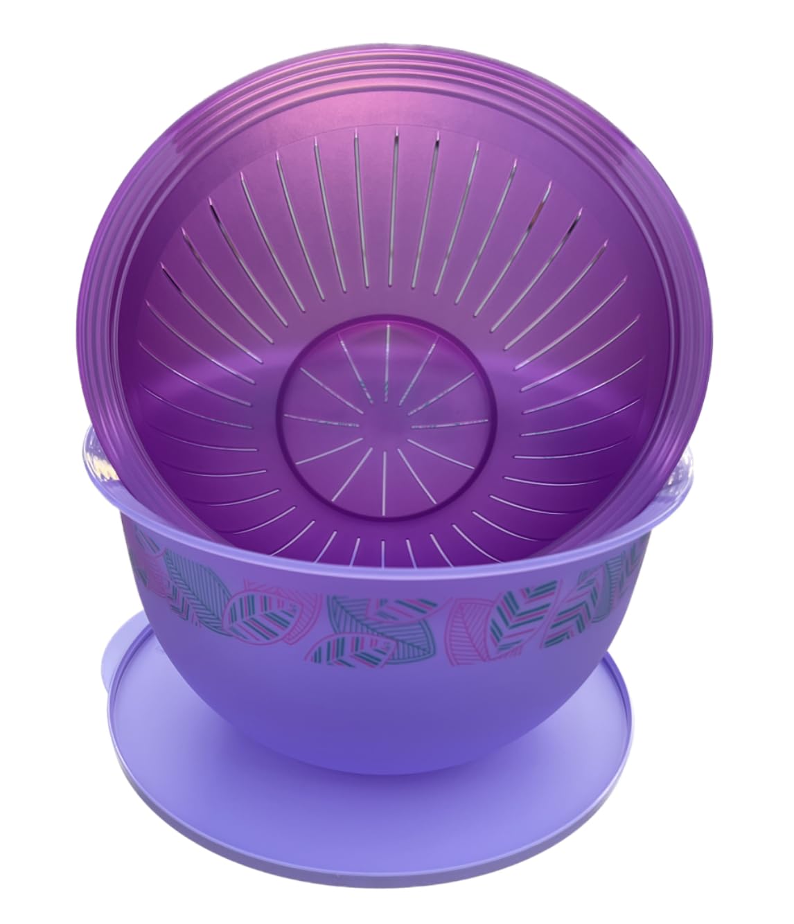 Generic Impressions 18 Cup Bowl and Colander Insert Set in Shades of Purple