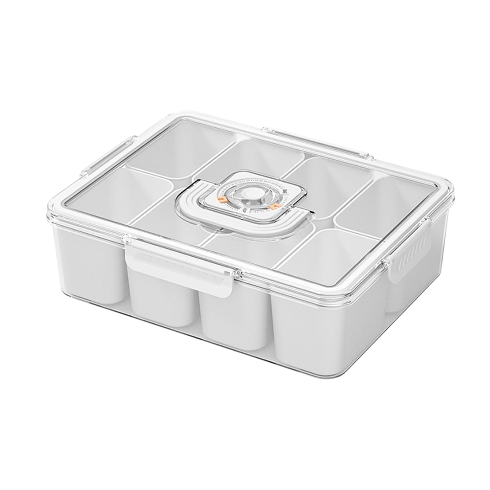 DIY Food Storage Containers, Organizer Boxes with Lids for Vegetables, Fruits, Herbs, Spices, Nuts, Seeds