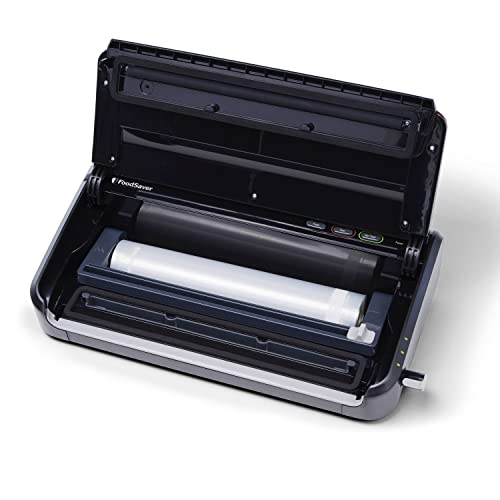FoodSaver FM2435 Vacuum Sealer Machine with Bonus Handheld Vacuum Sealer and Starter Kit, Safety Certified, Silver