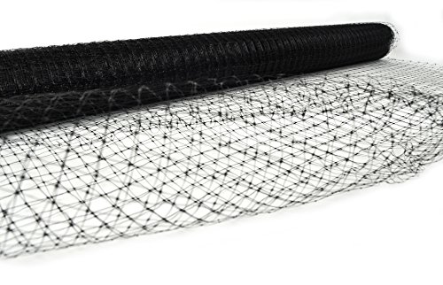 Easy Gardener 6050AZ Netting and Fencing, 7 ft X 100 ft, Black