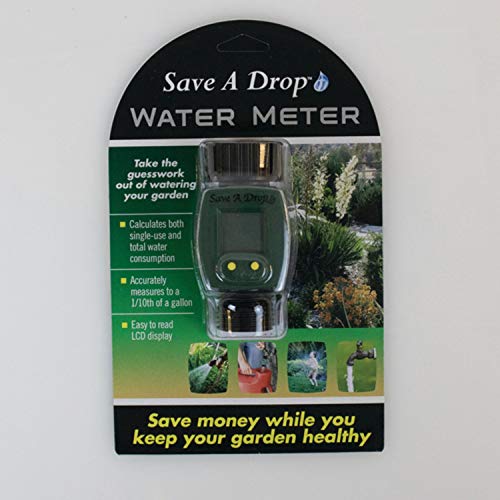 2 Pack - P3 P0550 Water Meter | Measure Watering Use in Gallons or Liters |Fits Standard Garden Hose