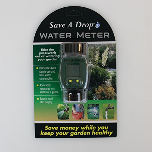 2 Pack - P3 P0550 Water Meter | Measure Watering Use in Gallons or Liters |Fits Standard Garden Hose