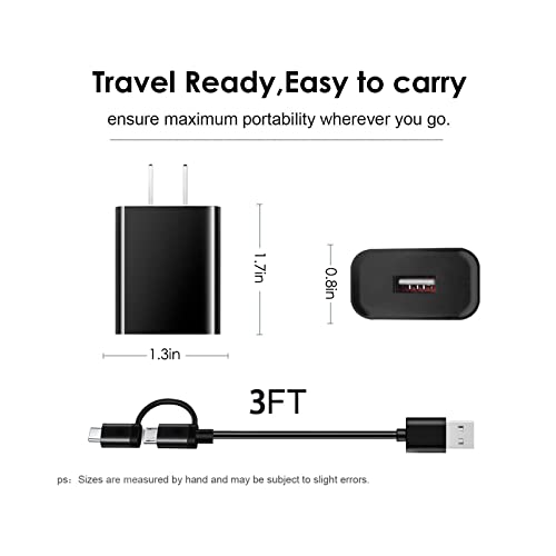 Portable Blender Fast Charger Charging Cable cord Compatible with for Nebo Flashlight,Streamlight Flashlight, PopBabies,Supkitdin,Aoozi Portable Blender,Smoothie Blenders, Personal Size Blender & More