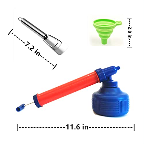 Diatomaceous Earth Powder Duster Applicator Dispenser(red)