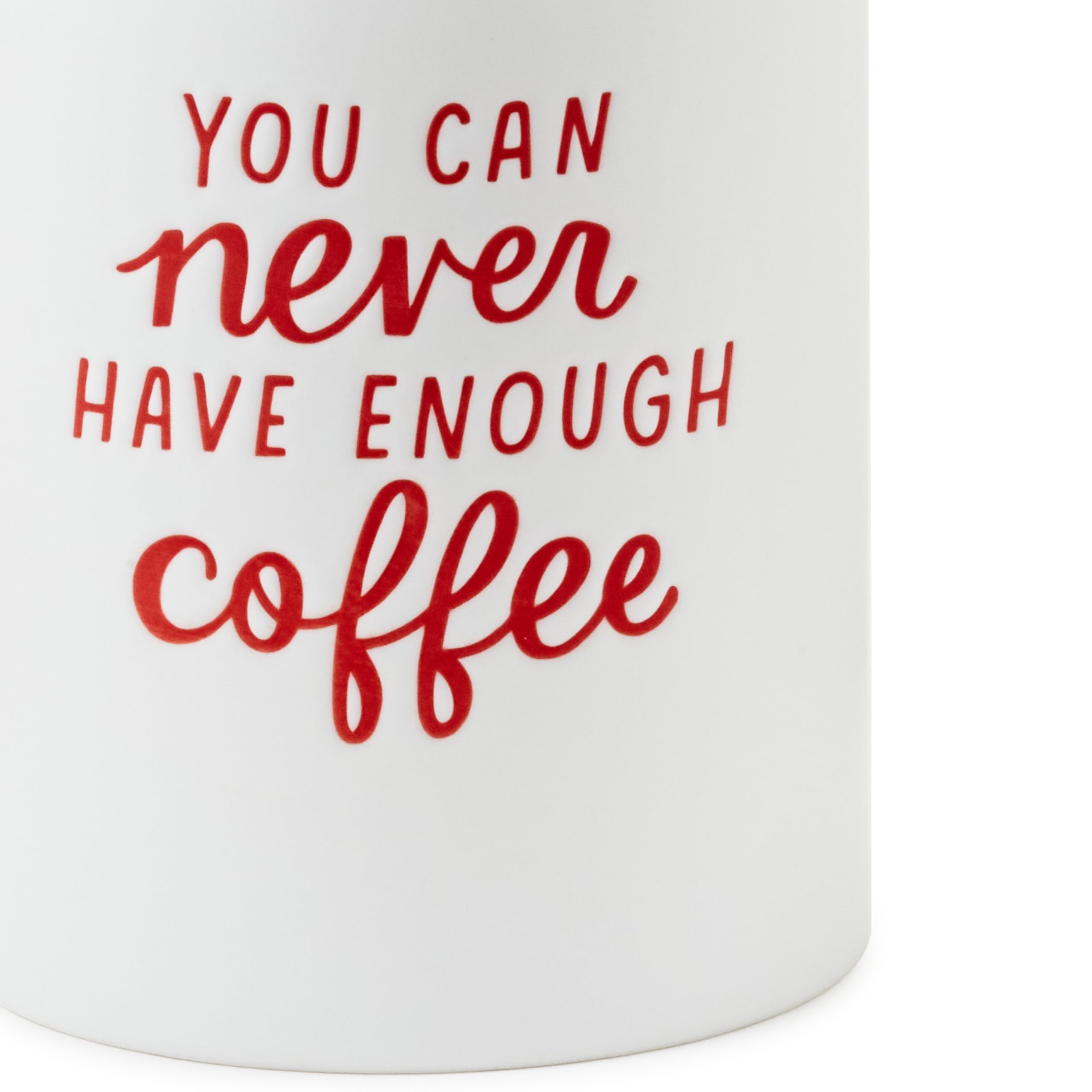 Hallmark Gilmore Girls Coffee Canister (Luke's Diner) Gifts for Mom, Sister, Fans
