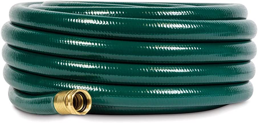 Gilmour 843501-1001 Flexogen Heavy Duty Watering Garden Hose 3/4in x 50 Feet, Green