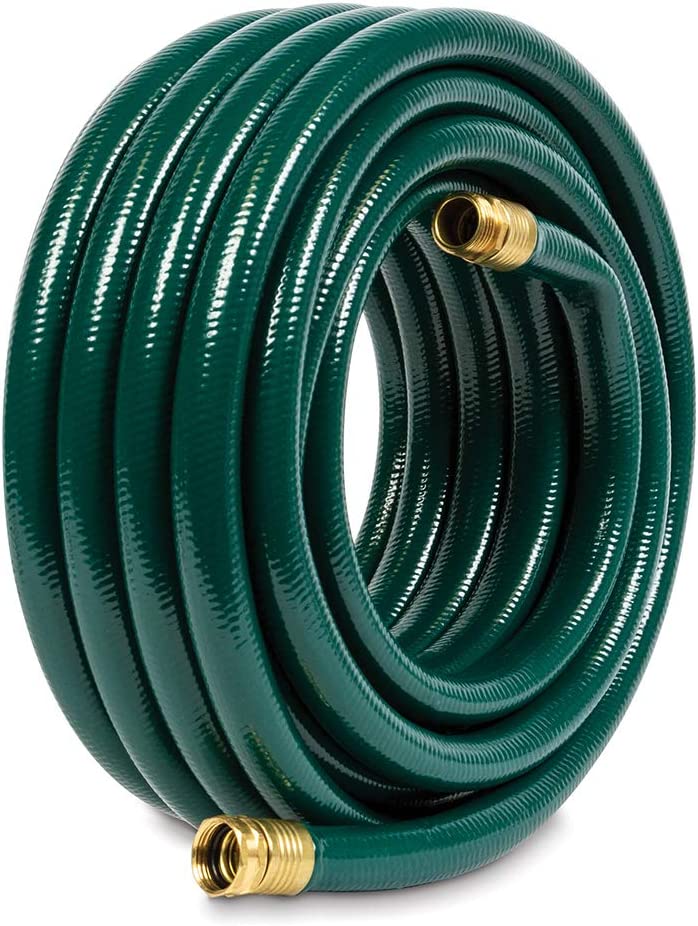 Gilmour 843501-1001 Flexogen Heavy Duty Watering Garden Hose 3/4in x 50 Feet, Green