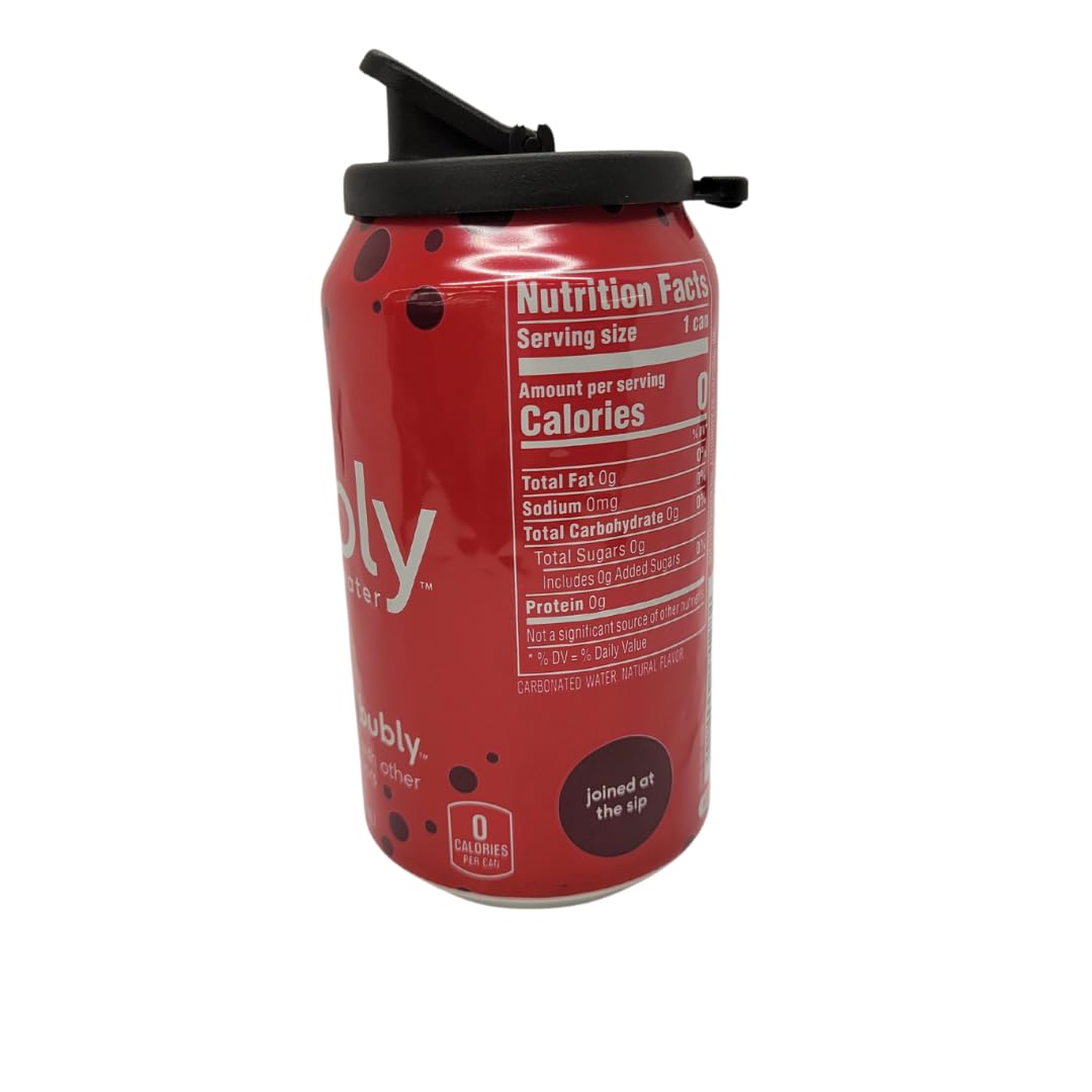 Beverage Buddee Can Cover - Best Can Cover For Standard Size Soda/Beer/Energy Drink Cans - Made In The USA - BPA-PCB Free - 4 pack (Black)