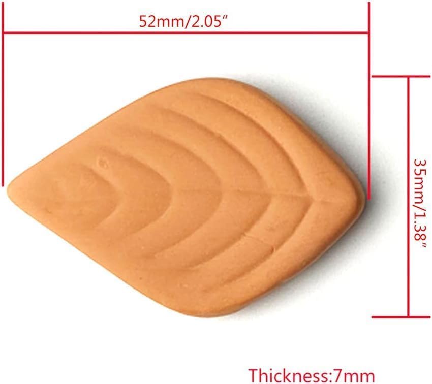 Junfamilee 1 Pc Brown Sugar Keeper Saver for Keeping Moist Fresh Reusable Leaf Clay Keep Conditioning Humidity Kitchen Gadgets Storage Containers Sets Food Containers(52 * 35mm)