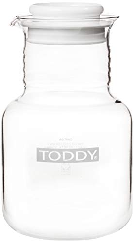 Toddy® Cold Brew System - Staycation Edition, white, 7.25 x 7.25 x 12.5 inches