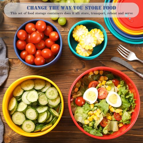 Silicone Food Containers with Lids,Set of 4 Airtight Food Storage Containers for Lunch,Meal Prep&Storage,Premium BPA-FREE Silicone Lunch Containers Lunch Box,Leak Proof,Microwavable and Freezer Safe