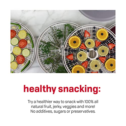 Nesco FD-1018A Gardenmaster Pro Food Dehydrator, for Jerky and Snacks, White