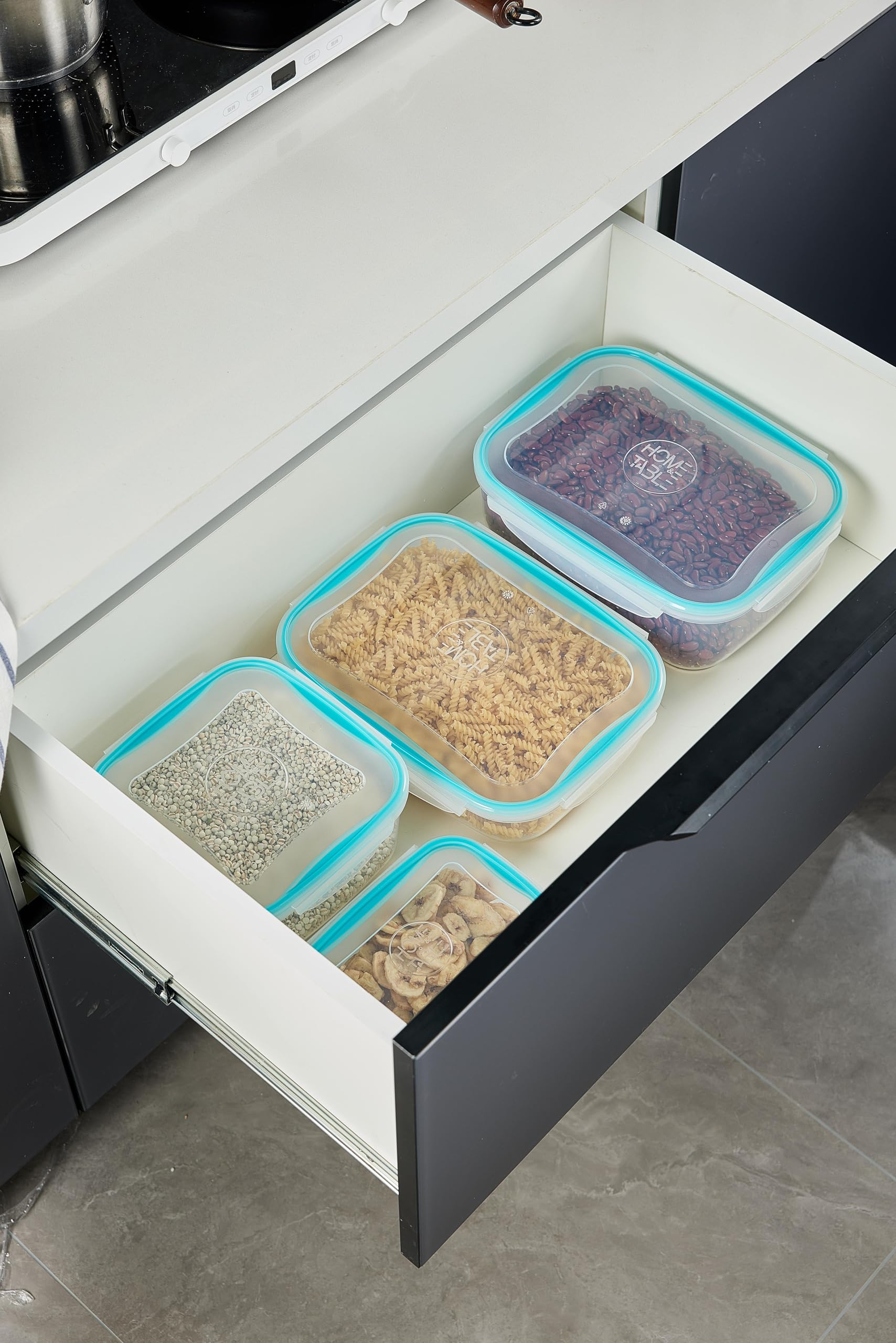 32 Airtight Food Storage Containers set, Freezer Safe, BPA-Free, Leakproof and Microwave/Dishwasher Safe Plastic Pantry Kitchen and Meal Prep Containers, Ideal for Lunch, Leftovers and Kitchen Storage