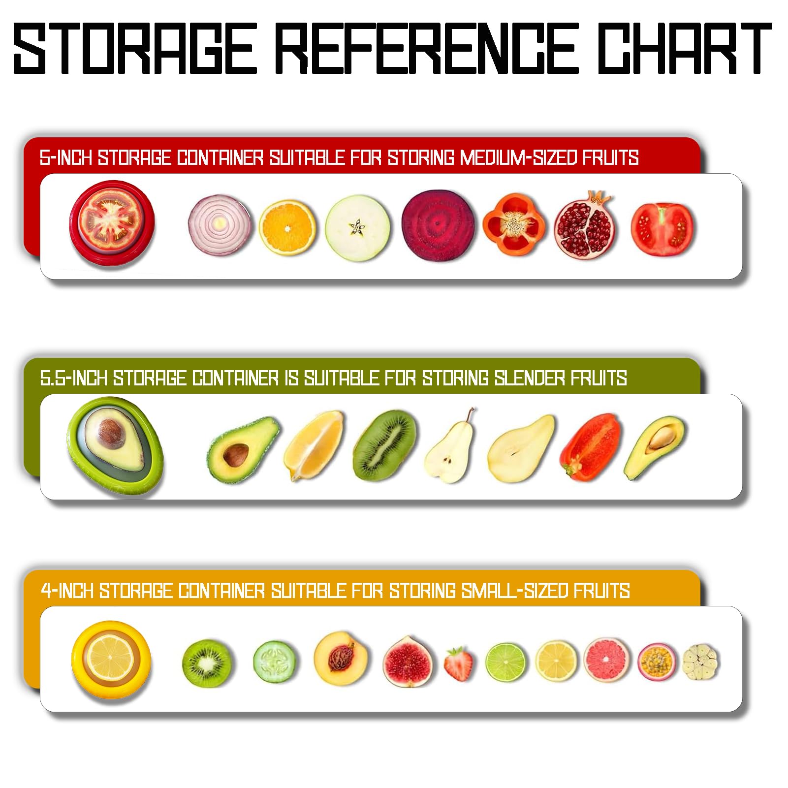AEKTBY Silicone Fruit and Vegetable Anti-Oxidation Storage Box | Onion Storage | Avocado Saver | Set of 4 Reusable Storage Containers for Fridge