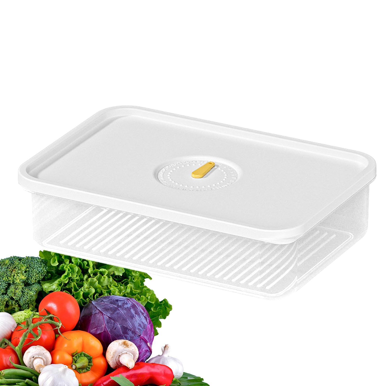 Meat Storage Containers - Bacon Lunch Meat Container - Thickened Freezer Storage Containers, Airtight Food Storage Container For Refrigerator