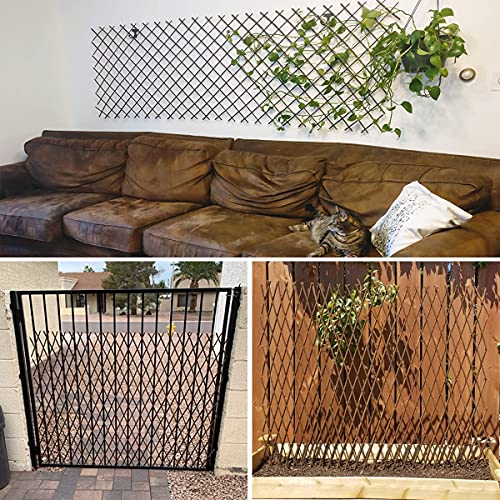 JOYSFIT Willow Trellis Fence Expandable Garden Climbing Lattices Trellis Plant for Support Climbing 36x92 Inch(2)