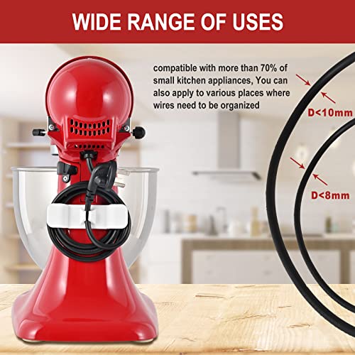 Cord Organizer for Kitchen Appliances, 2 Pack Cord Wrap Holder Cable Organizer for Small Home Appliances, Mixer, Blender, Coffee Maker, Pressure Cooker and Air Fryer