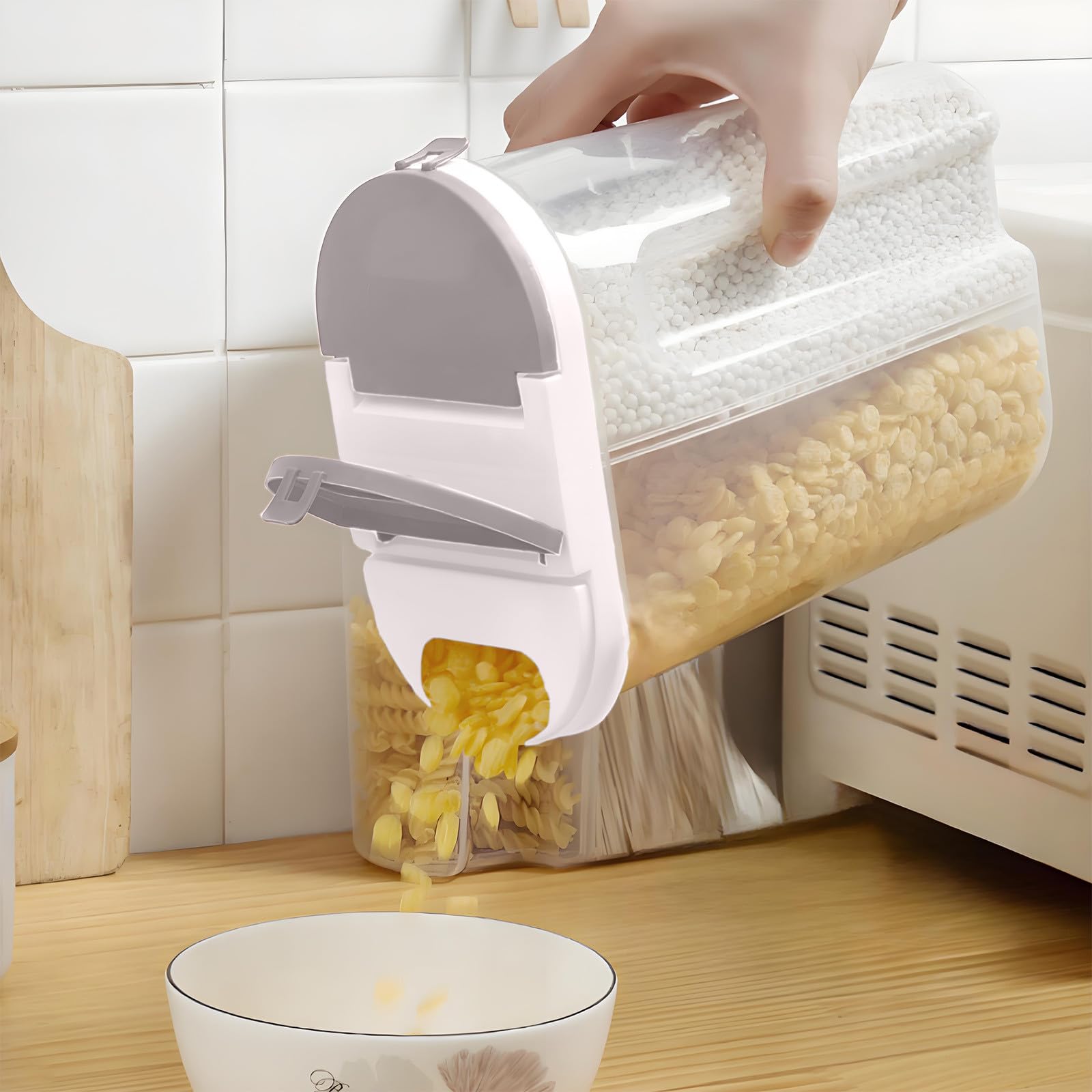 Food Storage Containers Storage Bin Dispenser Food Storage Bin Cereal Containers Food Storage Container with Lid Cereal Containers Dispenser Pack of 1