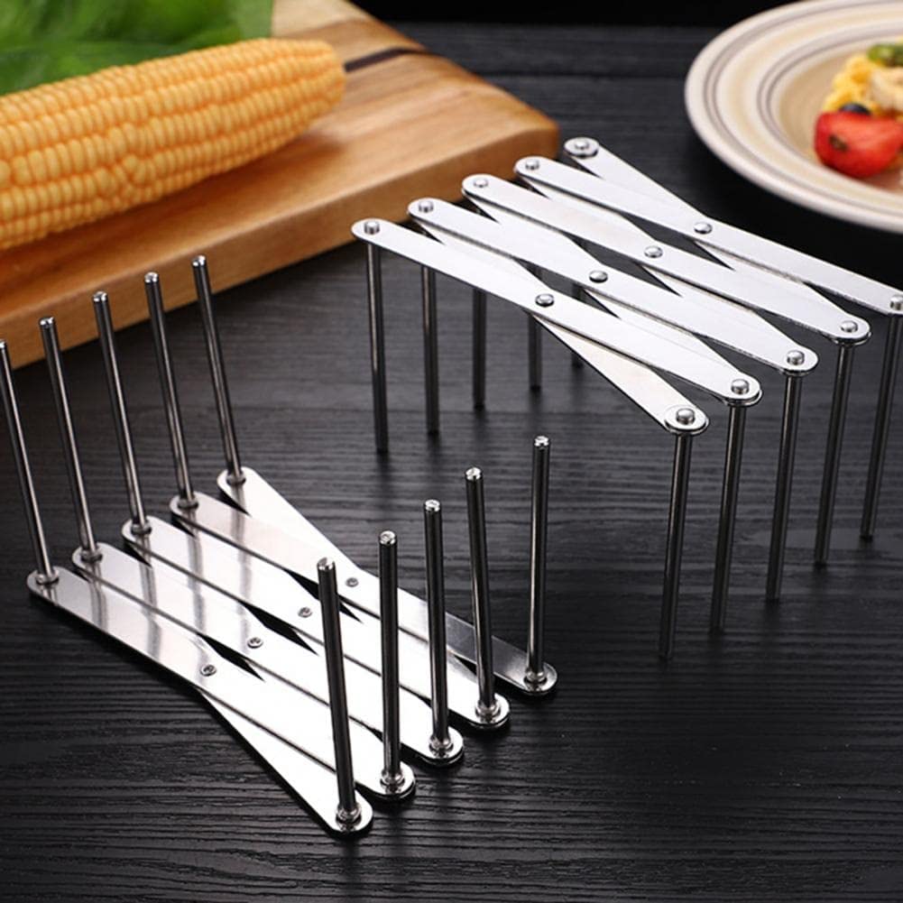 Aebor Pot Lid Organizer, Kitchen Dish Plate Pot Lid Holder Adjustable Length Stainless Steel Chopping Board Organizer Stand Holder for Pan Lids, Plates, Dishes, Cutting Boards (2Pcs(Longer Version))
