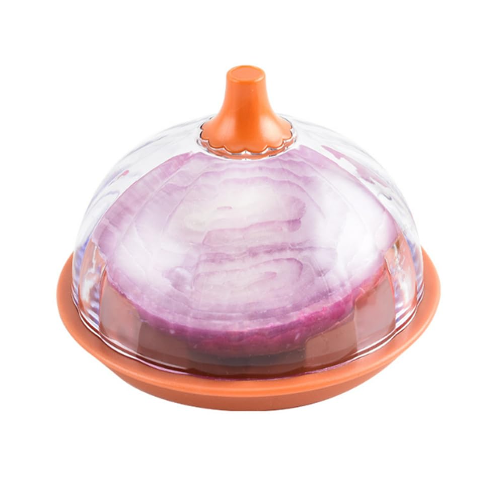 OYSRONG Set of 5, Creative New Fruit Fresh-keeping Box Food Grade Household Small Mini Plastic Vegetable Transparent Sealed Storage Box.